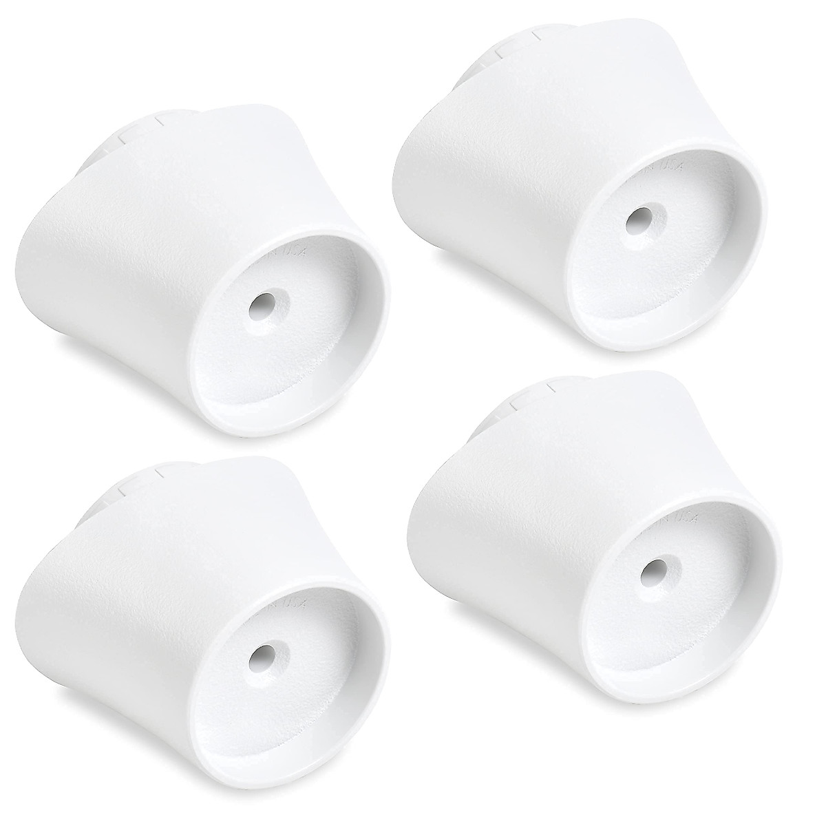 Wall Nanny 4 Inch Extension Accessories for Baby Gate (Made in USA) Connect Extensions to Wall Nanny's and Add 4 Inches in Length to Baby Gates - 4 Pack