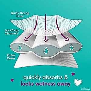 Diapers Size 3, 174 Count - Pampers Cruisers Disposable Baby Diapers, (Packaging May Vary)