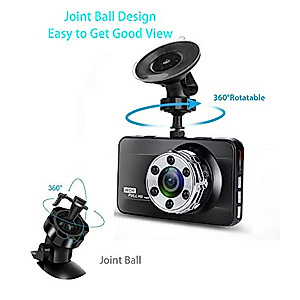 Glucrean Dash Cam Mount Compatible with CHORTAU/ OldShark/ NIUTA/ Apexcam dashcam, Suction Cup Mount Easy to Install and Use, Strong Suction Power Hight Durability and Removeable 2 Pcs