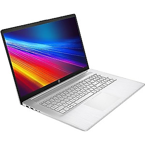 HP 17.3 Inch FHD Business Laptop, AMD Ryzen 5 5500U Processor (up to 4.3 GHz), Windows 11 Pro, 32GB RAM, 1TB SSD, Numeric Keypad, Bluetooth, Natural Silver, PCM