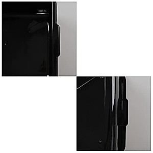 Gloreen 4 Pack Bus Box Commercial, 13 L Dirty Dish Bin Utility Tub, Black