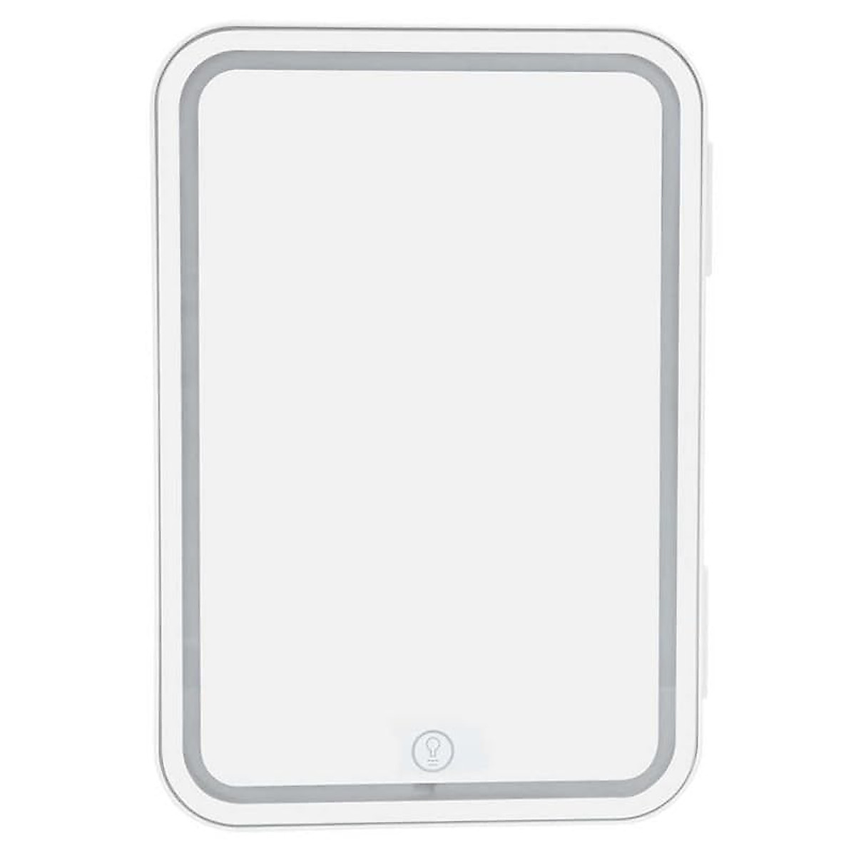 NESLIN 8L Refrigerator Vanity Mirror Two-in-One Large Capacity Portable Dresser Vanity Mirror Car Bedroom Mini Small Refrigerator