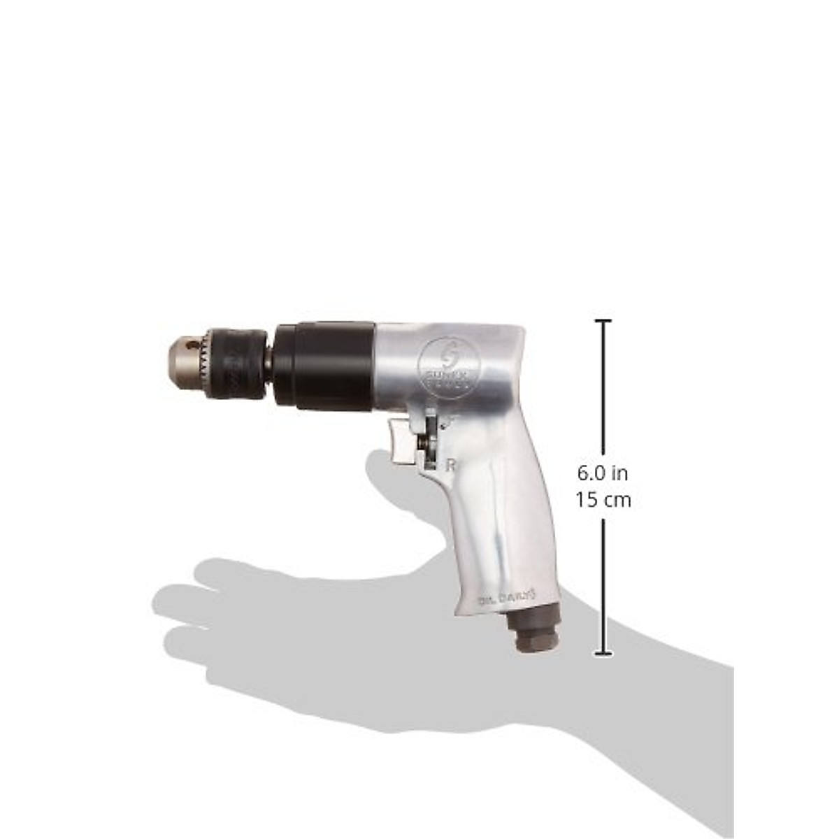 Sunex 223 3/8-Inch Reversible Air Drill with Geared Chuck