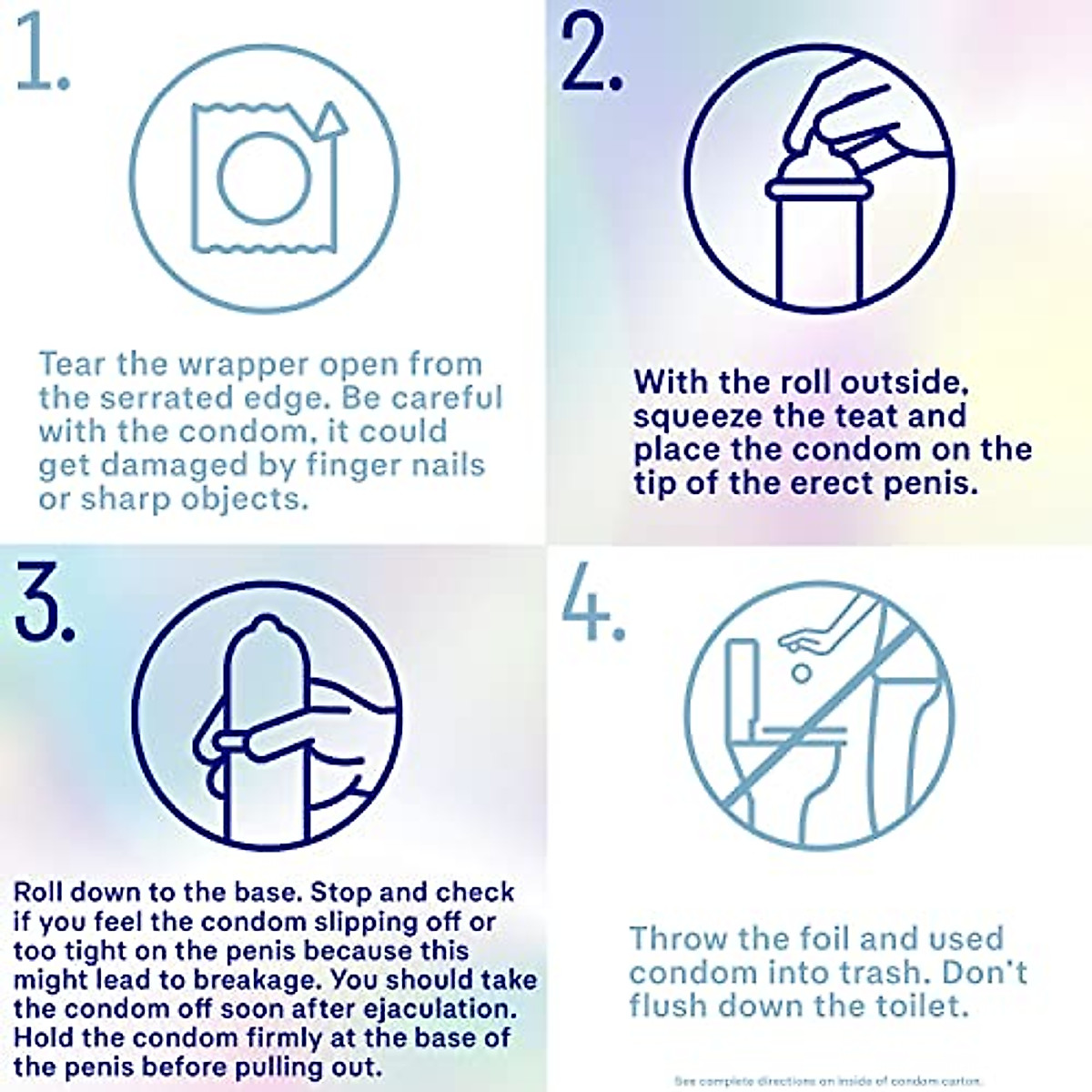 Durex Air Condoms, Extra Thin, Transparent Natural Rubber Latex Condoms for Men, Regular Fit, FSA & HSA Eligible, 10 Count