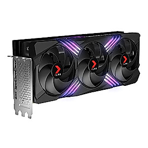 PNY GeForce RTX™ 4090 24GB XLR8 Gaming Verto™ Epic-X RGB™ OC Triple Fan Graphics Card DLSS 3 (ARGB, 384-bit, PCIe 4.0, GDDR6X, Supports 4k, Anti-Sag Bracket, HDMI/DisplayPort)
