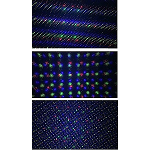 LedMAll® Remote Controllable RGB Moving Laser Outdoor Garden Landscape Light Red, Green and Blue