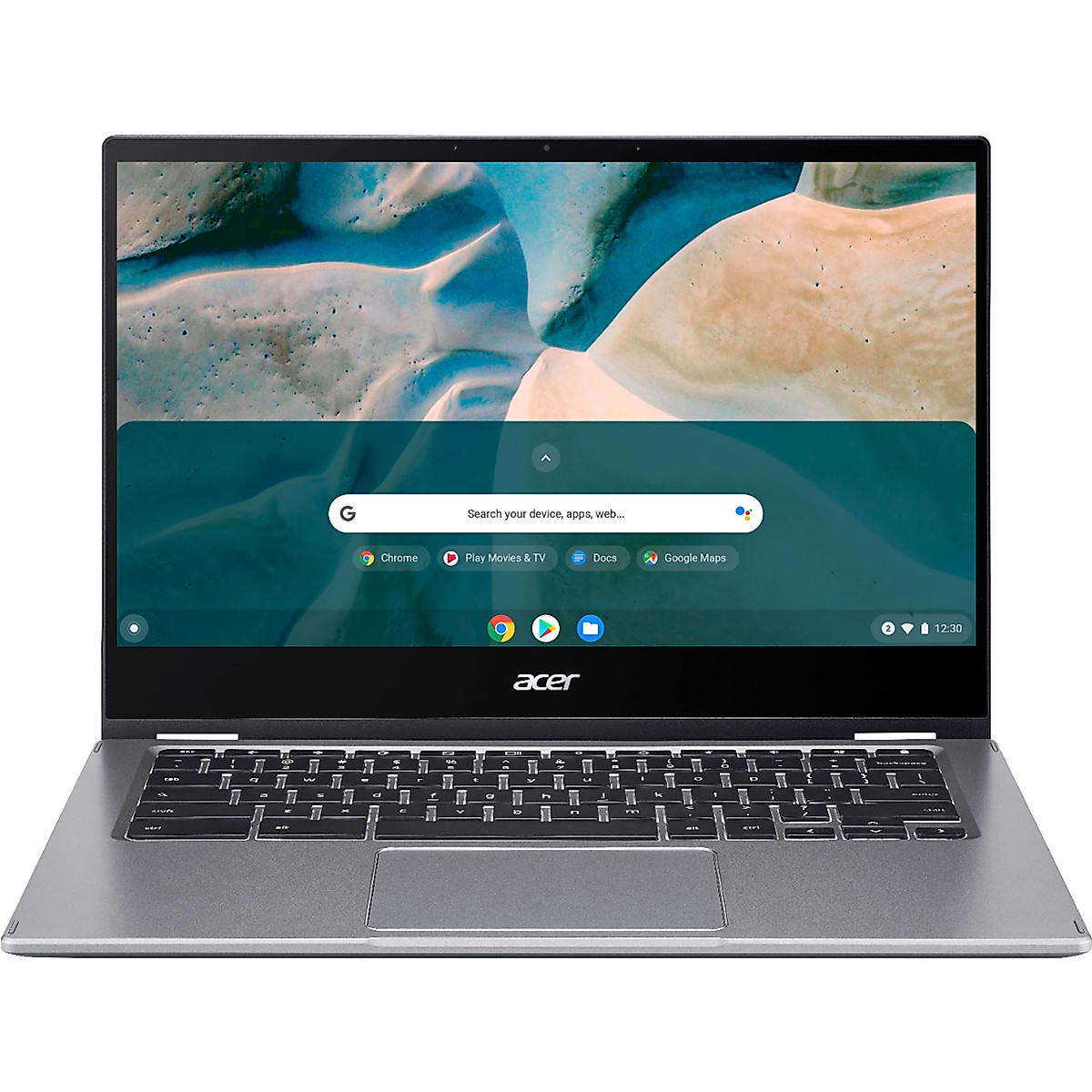 Acer Chromebook Spin 514 Convertible Laptop, 14” Full HD Touchscreen Ryzen 3 3250C, 4GB DDR4 Memory, 64GB eMMC Flash Memory (Renewed)