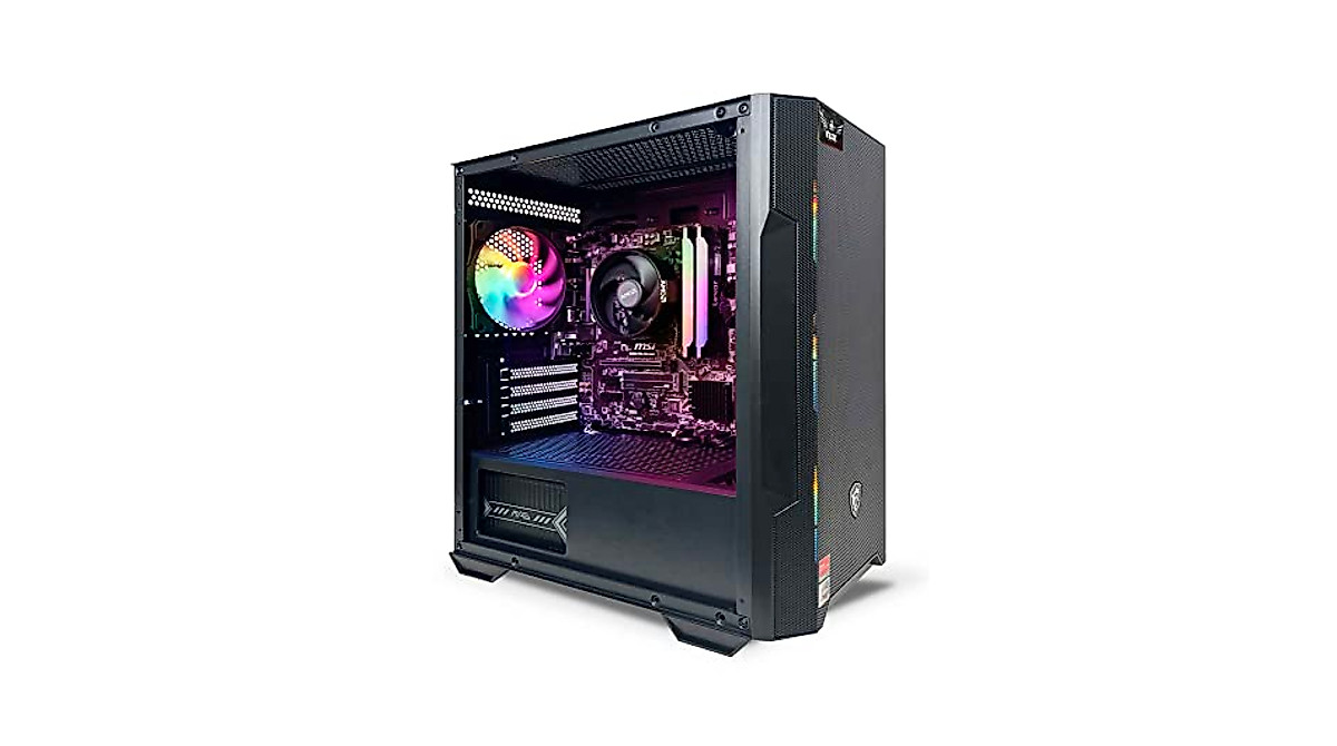 NSX Raptor Gaming Desktop PC - Ryzen 7, 16GB, SSD