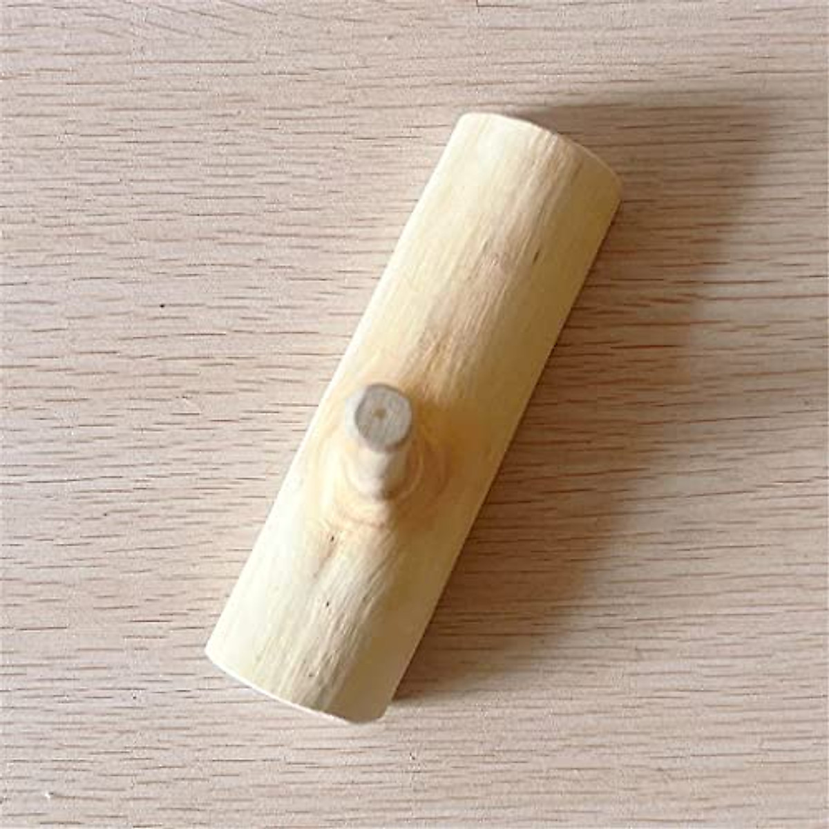 XDCHLK Handmade Real Wood Tree Branch Wall Hook Rustic Decorative Adhesive Wooden Coat Hooks Entryway Key Holder