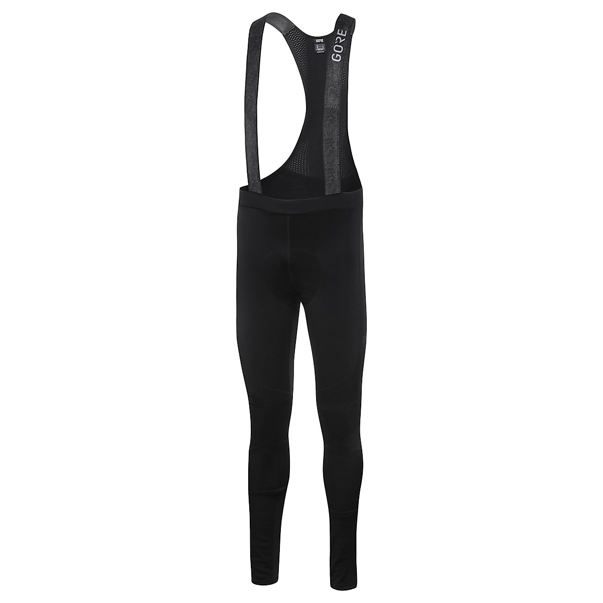 GORE WEAR Men's Thermo Cycling Bib Tights with Seat Pad, C5, Black, X-Large