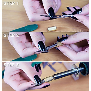 WINONS Hot Knife Cutting Tool, WHK0005 Hot Knife Plastic Cutter Tool also Effective as a Foam Board Cutter and Stencil Cutter (Kit of 19)