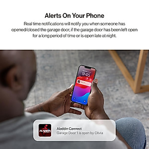 Genie QuietLift Connect – WiFi Smart Garage Door Opener with Added Wireless Keypad, ¾ HPC Smart Belt Drive – Compatible with Alexa and Google Assistant, Model 3053-TKV