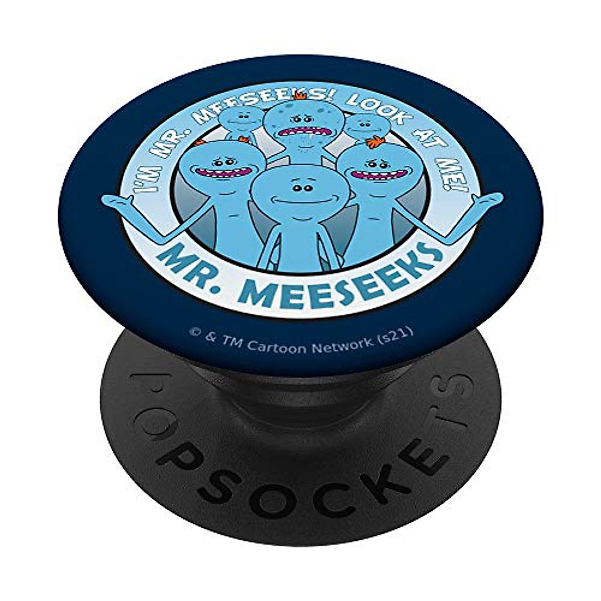 Rick and Morty Mr. Meeseeks PopSockets Swappable PopGrip