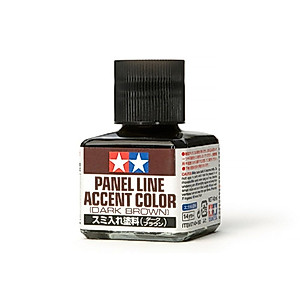TAMIYA Panel Line Accent Color 40ml Dark Brown TAM87140 Plastics Paint Enamels