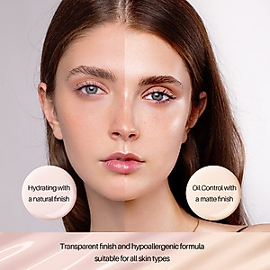 FV Primer, Hydrating Foundation Primer for All Skin Tones with Natural Looking Without Creasing, Smudging, or Fading, Hydrate Moisturizes Makeup Face Primer 1 Fl Oz(30ml)