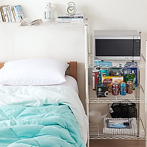 DormCo Suprima Adjustable Shelving - The Shelf Supreme - White