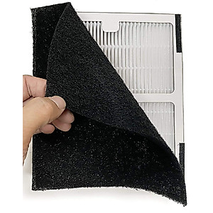 Nispira IAF-H-100A True HEPA Carbon Filter Set compatible with Idylis A Air Purifier Filtrete FAP-C01-A, AC-2119, IAP-10-100, IAP-10-150, IAPC-40-140. 3 Sets