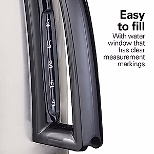 Hamilton Beach 12 Cup Electric Percolator Coffee Maker with Cool Touch Handle, Easy Pour Spout, Stainless Steel (40614RN)