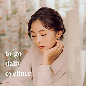 IM UNNY Skinny Fit Slim Eyeliner Pencil (S02. Deep Brown), All Day Waterproof, Ultra-Pigmenetd, Long Lasting Gel Soft Touch For Easy Drawing Vivid Color, 1 Count