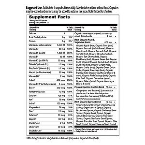 Garden of Life Vitamin Code Raw Prenatal Multivitamin, Whole Food Prenatal Vitamins with Iron, Folate not Folic Acid, Best Vegetarian Gluten Free Prenatals for Women, 30 Capsules