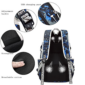 GUIVITU Kids Backpack for Girls School Bag Children Bookbag Casual Daypack with Lunch bag Set