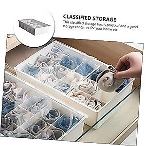 TIDTALEO 1pc Box Storage Box Storage Drawers for Clothes Plastic Storage Containers for Clothes Wall Mounted Drawers Sock Drawer Divider Socks Storage Container Clothes Storage Drawers Pp
