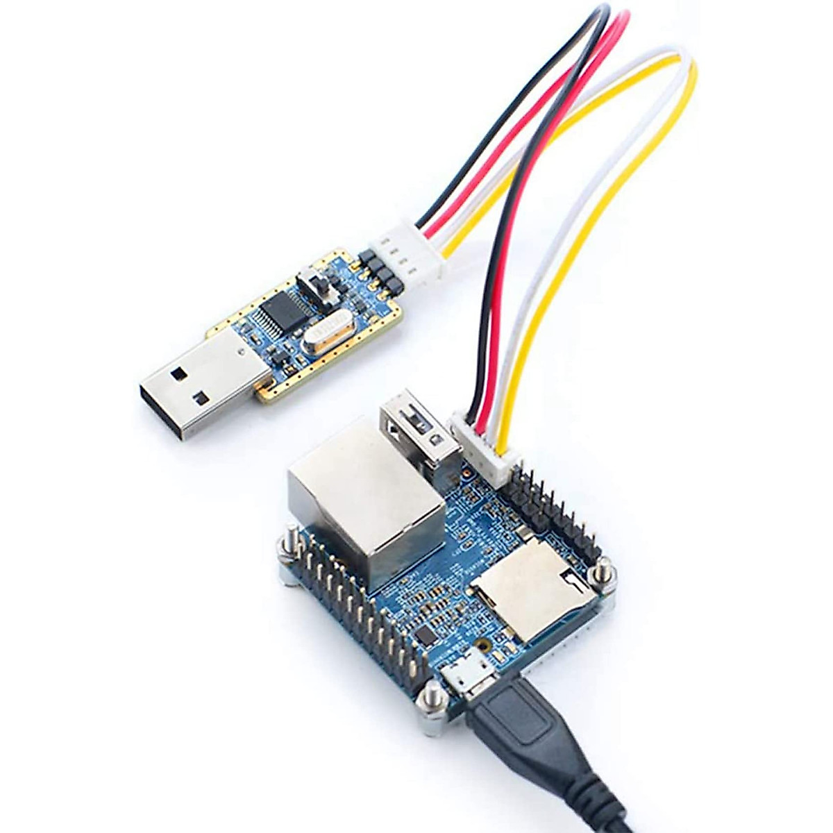 SLAVIK NanoPi OLED Display+Metal Case Kit H3 Development Board 256MB DDR3 RAM Openwrt Armbian