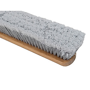 Harper 20201043 24 in. Indoor Smooth-Surface Push Broom with Flagged Bristles, Sand, Saw Dust, Wood Shavings and Pet Hair