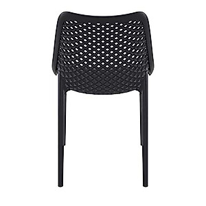 Air Outdoor Dining Chair Black
