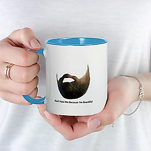 CafePress Beardiful Mug Ceramic Coffee Mug, Tea Cup 11 oz