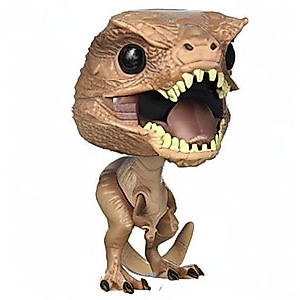 POP Jurassic Park - Tyrannosaurus Rex [T-Rex] Funko Vinyl Figure (Bundled with Compatible Box Protector Case) Multicolor 3.75 inches