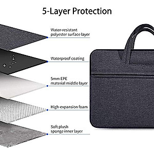 Drawing Tablet Sleeve Case for HUION Kamvas 13, Huion KAMVAS Pro 13 GT-133, Huion KAMVAS Pro 12, HUION New 1060 Plus, XP-Pen Artist12 11.6 Inch, GAOMON PD1161, GAOMON M10K, XP-Pen Artist13.3 Pro
