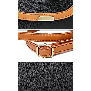 Soft Leather Crossbody Bag for Women Large Capacity Hobo Handbags Satchel Purse Chic Shoulder Bag Tote