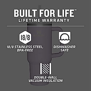 STANLEY 40oz Adventure Quencher Reusable Insulated Stainless Steel Tumbler (Orchid)