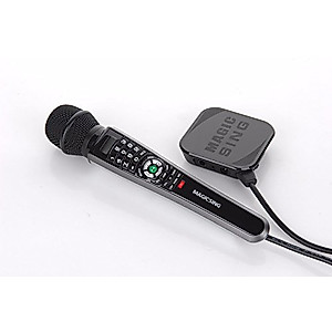 New MagicSing E-1 Smart Home Karaoke System Microphone Stream 10,000+ English/American Songs · Requires WiFi · Free 12-Month Subscription Code for Tagalog Hindi Korean Spanish Russian