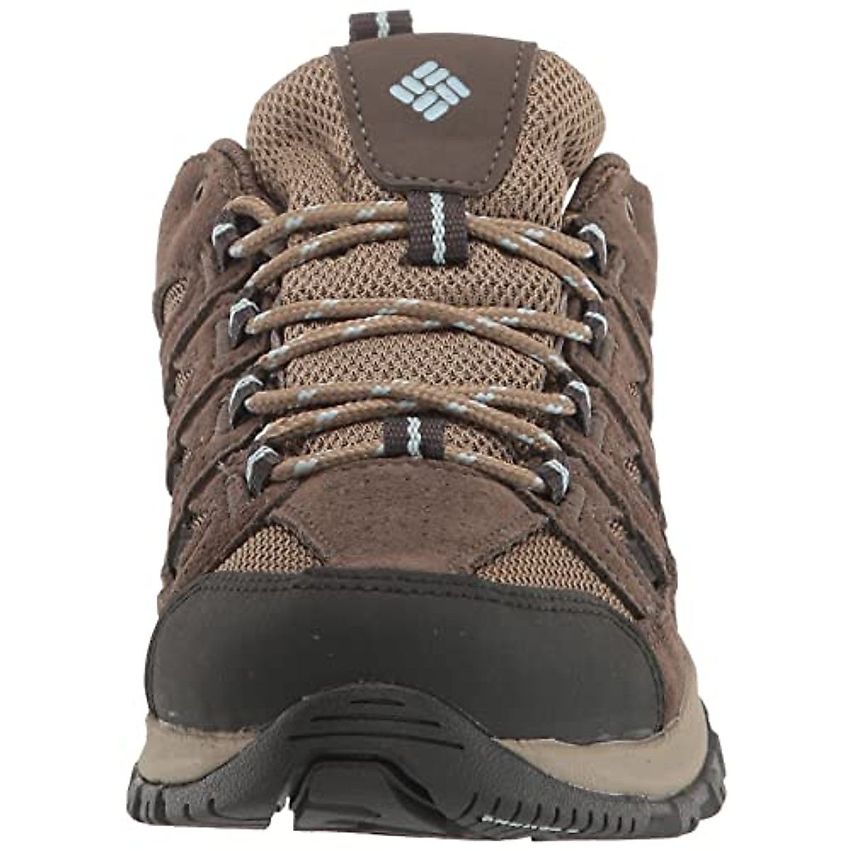 Columbia Womens Crestwood Waterproof Hiking Shoe, Brown, 8 US