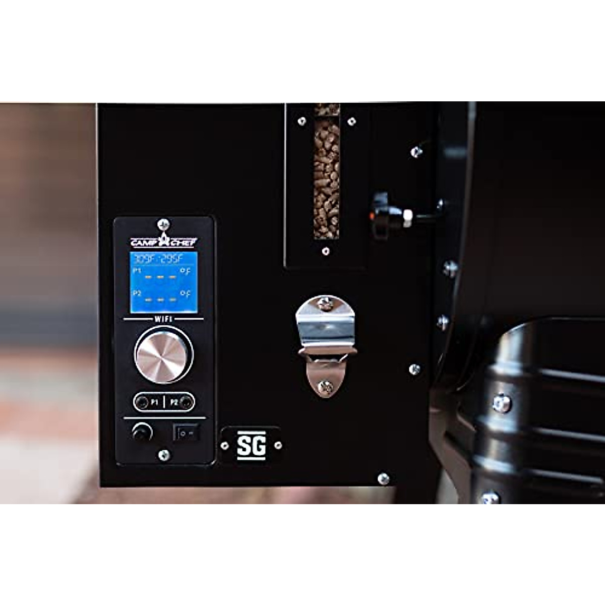 24 in. WIFI SmokePro SG Pellet Grill & Smoker - WIFI & Bluetooth Connectivity (Bronze)