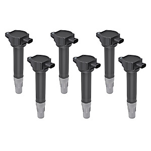 Set of 6 Ignition Coil Pack Compatible with 2006-2010 Dodge Charger Nitro Magnum Grand Caravan & Chrysler 300 Sebring Pacifica Town & Country 2.7L 3.5L 4.0L V6 - Replace# 4606869AA 4606869AB UF502