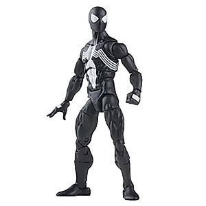 Spider-Man Marvel Legends Series 6-inch Symbiote Action Figure Toy, includes 4 Accessories: 4 Alternate Hands