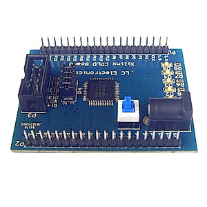 Rakstore XC9572XL CPLD Development Board Learning Board JTAG Interface DC Power Supply with Switch