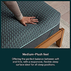 Tuft & Needle 2023 Mint Hybrid Medium Plush Full Size Mattress in a Box, Cooling Adaptive Foam, Pocketed Coil Support, 100 Night Trial, Fiberglass Free, CertiPUR-US, 10-Year Limited Warranty