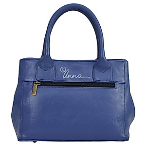 Anna by Anuschka Small Convertible Shoulder Tote Bag, Romantic Rose Blue