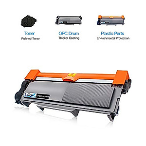 LxTek Compatible Toner Cartridge Replacement for Dell E310dw P7RMX PVTHG 593-BBKD E310 E514 E515 to use with E310dw, E515dw, E514dw, E515dn Printer, High Yield (Black, 4-Pack)