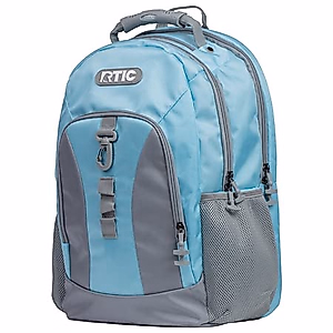 RTIC Summit Laptop Backpack, Sky Blue& Grey Medium