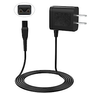 HQ8505 Norelco Shaver Charger 15V Power Cord Adapter Compatible with Philips Norelco HQ8505 9000 7000 5000 3000 mg5750 mg7750 Series Electric Shaver Razor, Aquatec, Arcitec, Multigroom Beard Trimmer