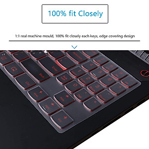 MUBUY Keyboard Cover Skin Fit Lenovo Legion 15.6" Y520 Y530 Y540 Y545 Y720 R720 Y7000 Y7000P|17.3" Legion Y730 Gaming Laptop -TPU