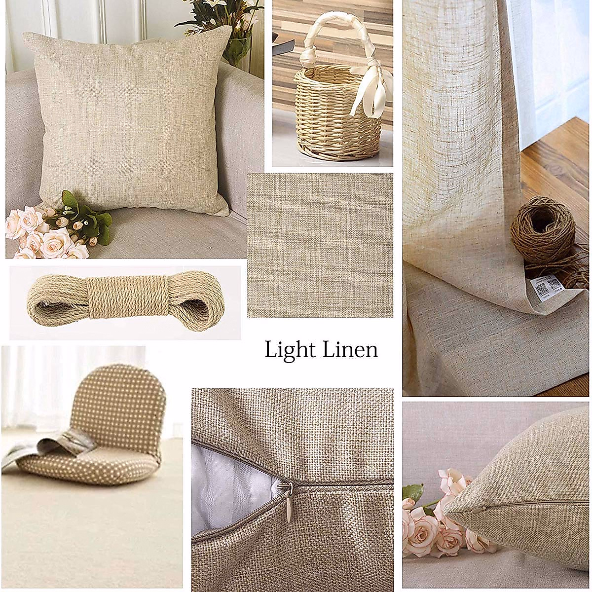 Staroutah Throw Pillows Cover 20 x 20 Inches Head American Bison Buffalo Sepia Herd Animals Wildlife Black Nature Bull Approach Autumn Beautiful Cushion Case Cotton Linen for Fall Home Decor