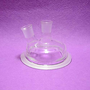 20000mL 24/​40 2 Necks,​Glass Cylinder Reactor,20 Litre Flat Bottom Reaction Flask,Any Joint Would be Available