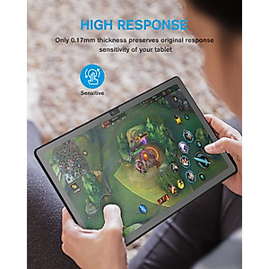 MOBDIK [2 PACK Paper Screen Protector Compatible with Samsung Galaxy Tab A8 10.5 Inch 2021, Anti Glare/Scratch Resistant Matte Film with Easy Installation Kit