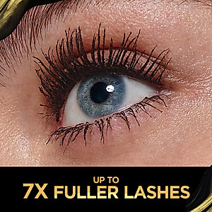 L’Oréal Paris Voluminous Brown Balm Volumizing Mascara, Washable, Brown, 0.26 Fl Oz., 1 Count